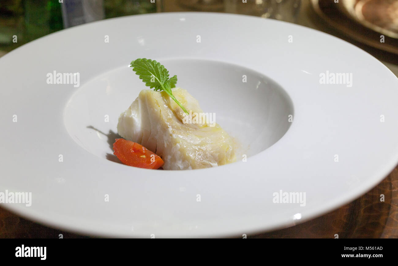 Dried salted hake fish, traditional food still Stock Photo - Alamy