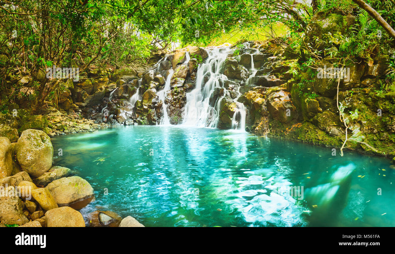 Cascade mauritius hi-res stock photography and images - Alamy