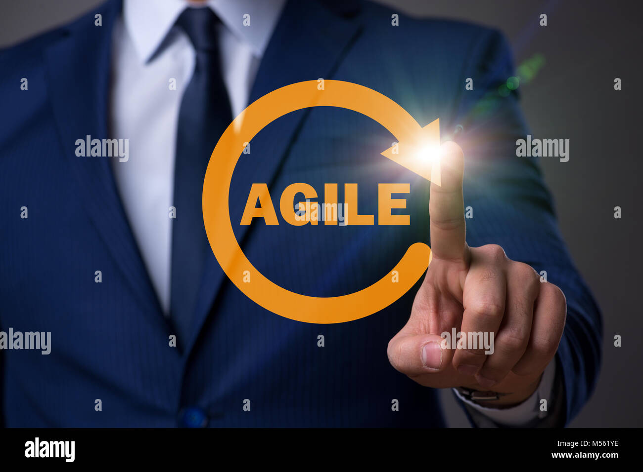 The concept of agile software development Stock Photo - Alamy