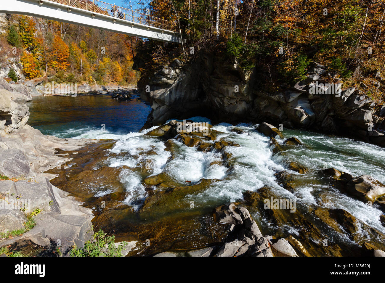 Yaremche waterfall hi-res stock photography and images - Alamy