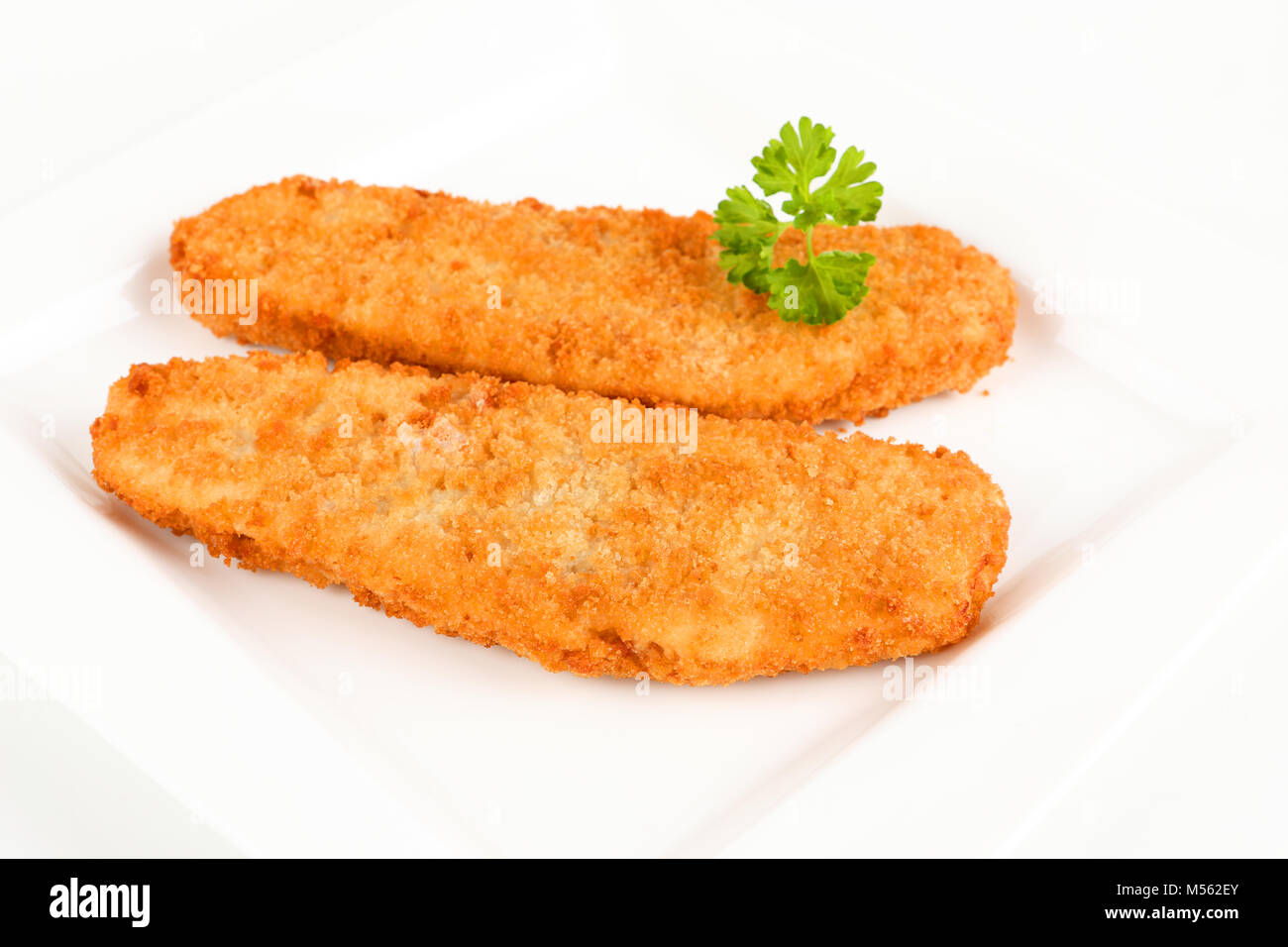 fried fish on a plate Stock Photo - Alamy
