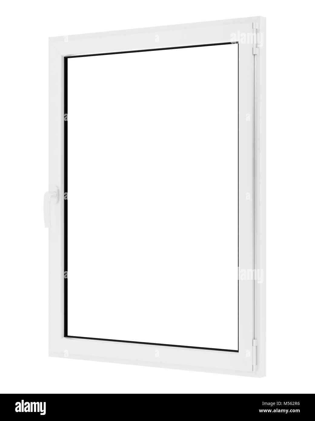 window isolated on white background Stock Photo - Alamy