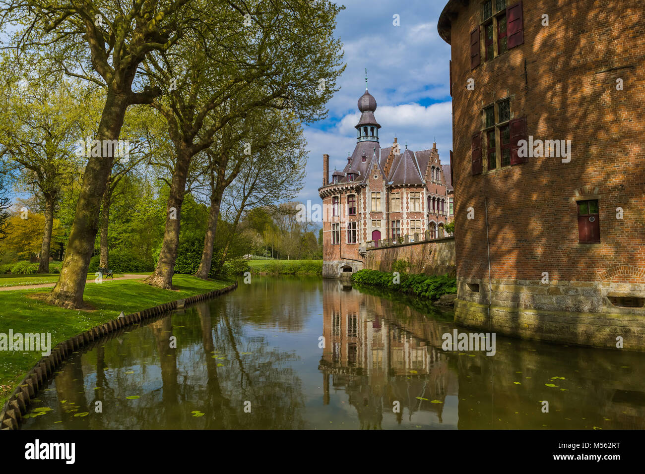 Ooidonk Castle in Belgium Stock Photo - Alamy