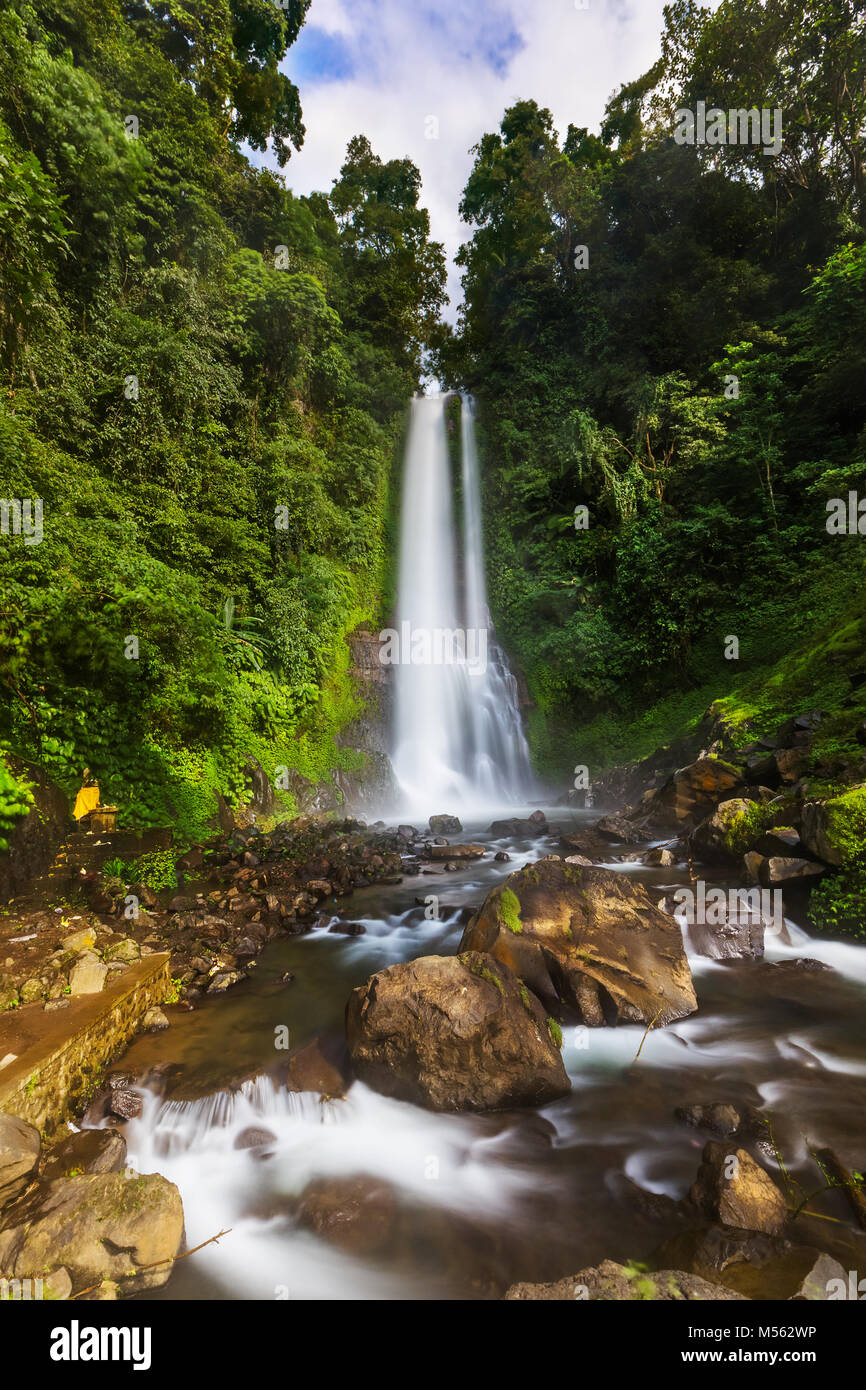 Gitgit Waterfall - Bali island Indonesia Stock Photo - Alamy