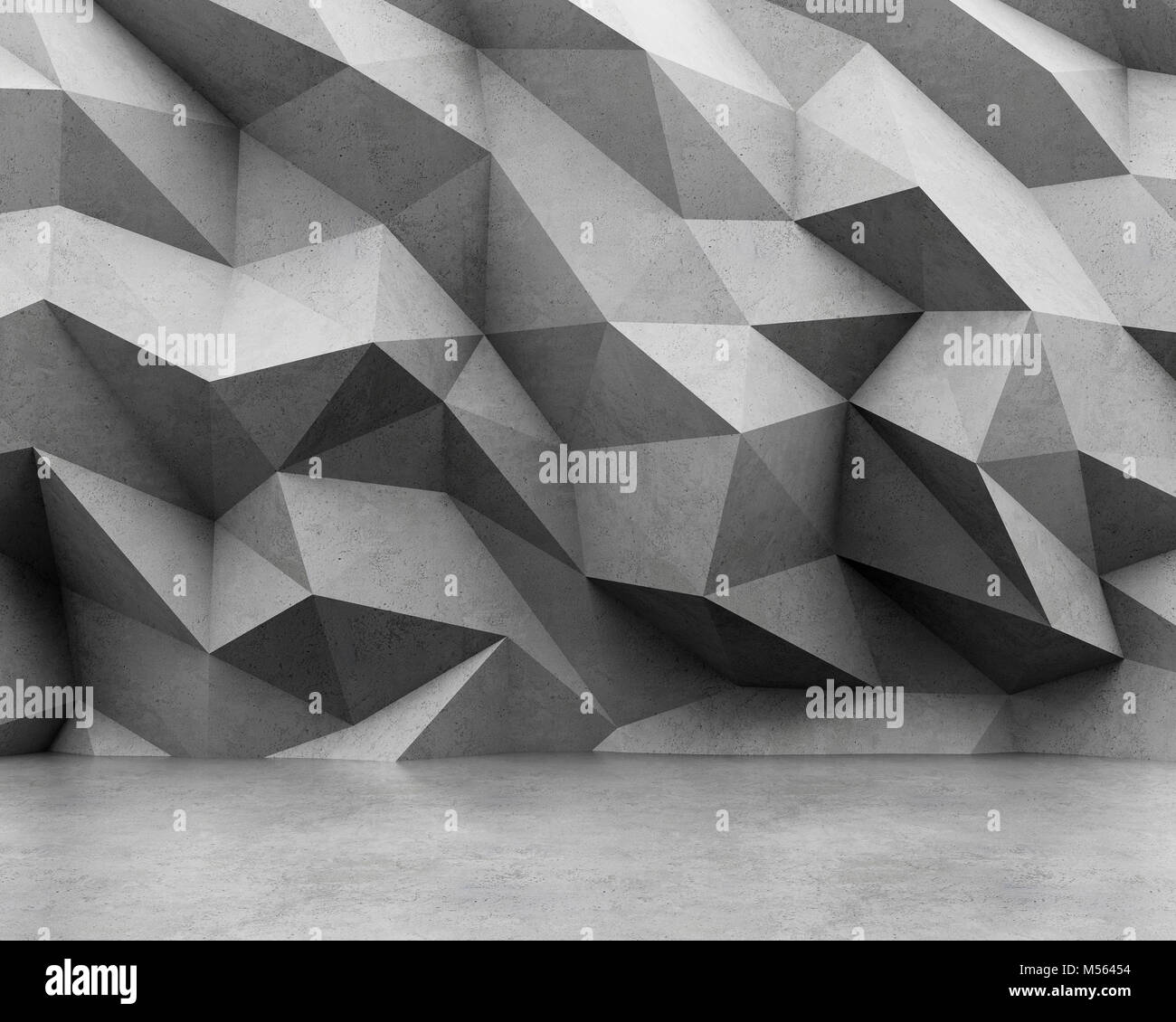 Polygonal wall hi-res stock photography and images - Alamy