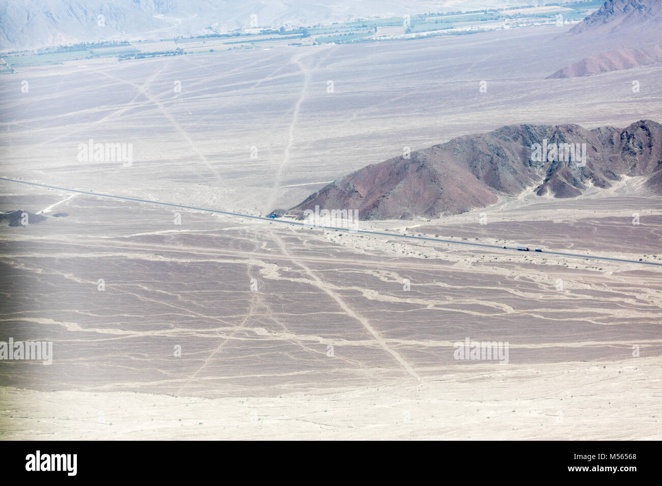 Nazca lines from the aircraft Stock Photo - Alamy