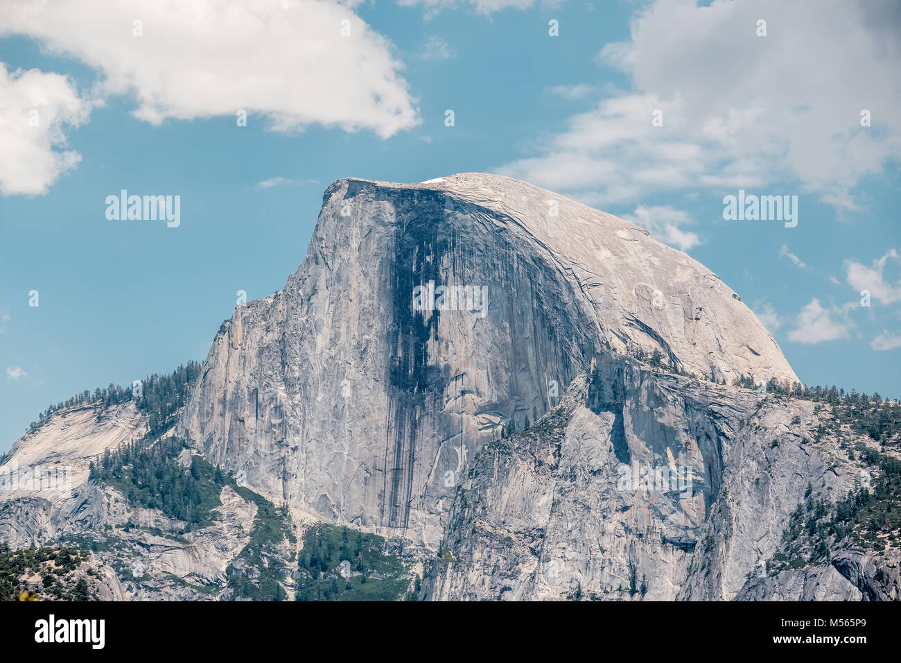 Half Dome rock formation in Yosemite National Park Stock Photo - Alamy