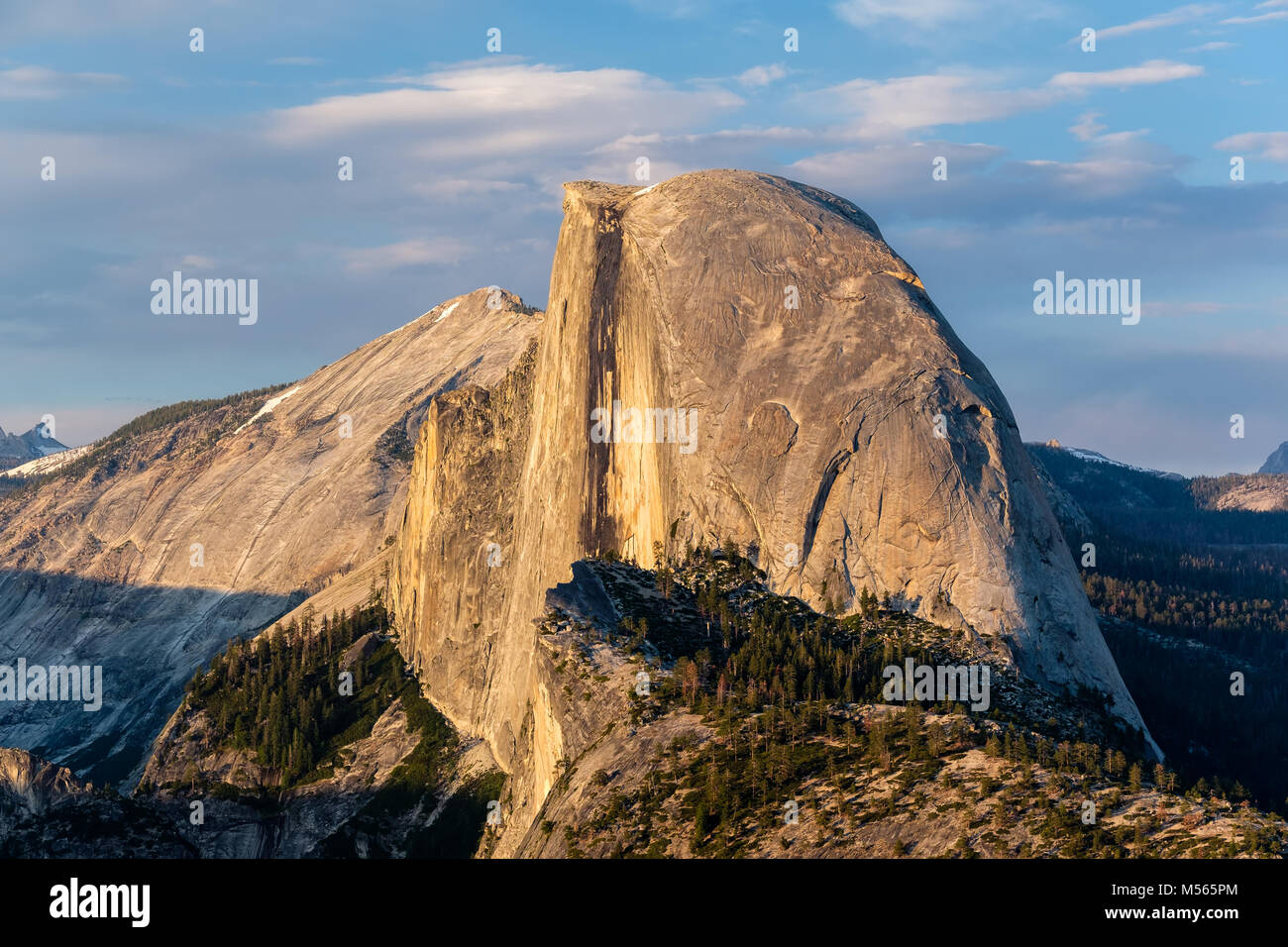Half Dome rock formation in Yosemite National Park Stock Photo - Alamy