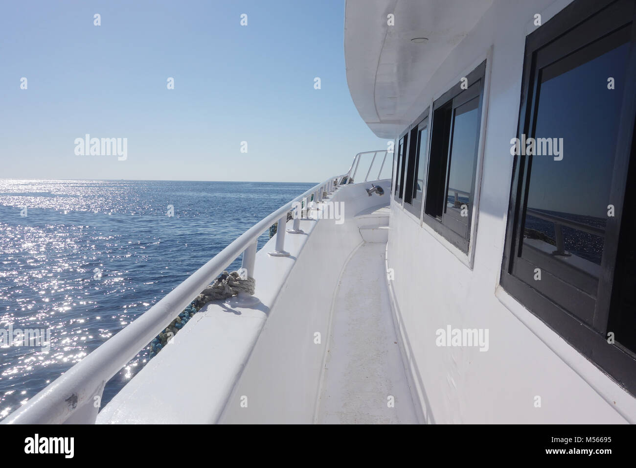 View from boat Stock Photo - Alamy