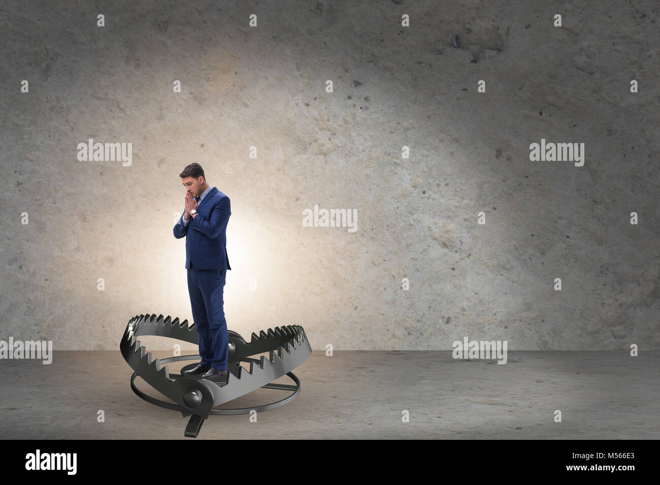 Man caught in mouse trap hi-res stock photography and images - Alamy
