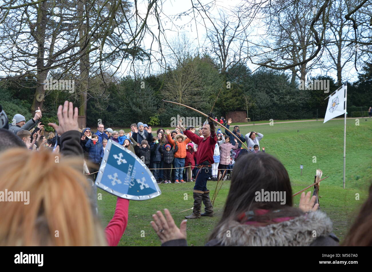 Archery at warwick castle hi-res stock photography and images - Alamy