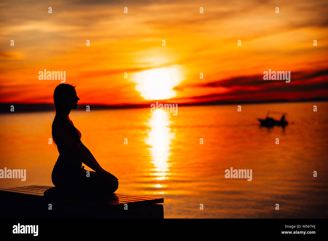 Finding peace and healing hi-res stock photography and images - Alamy