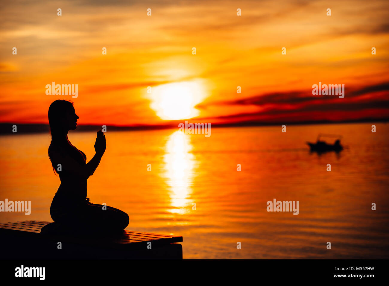 Finding peace and healing hi-res stock photography and images - Alamy
