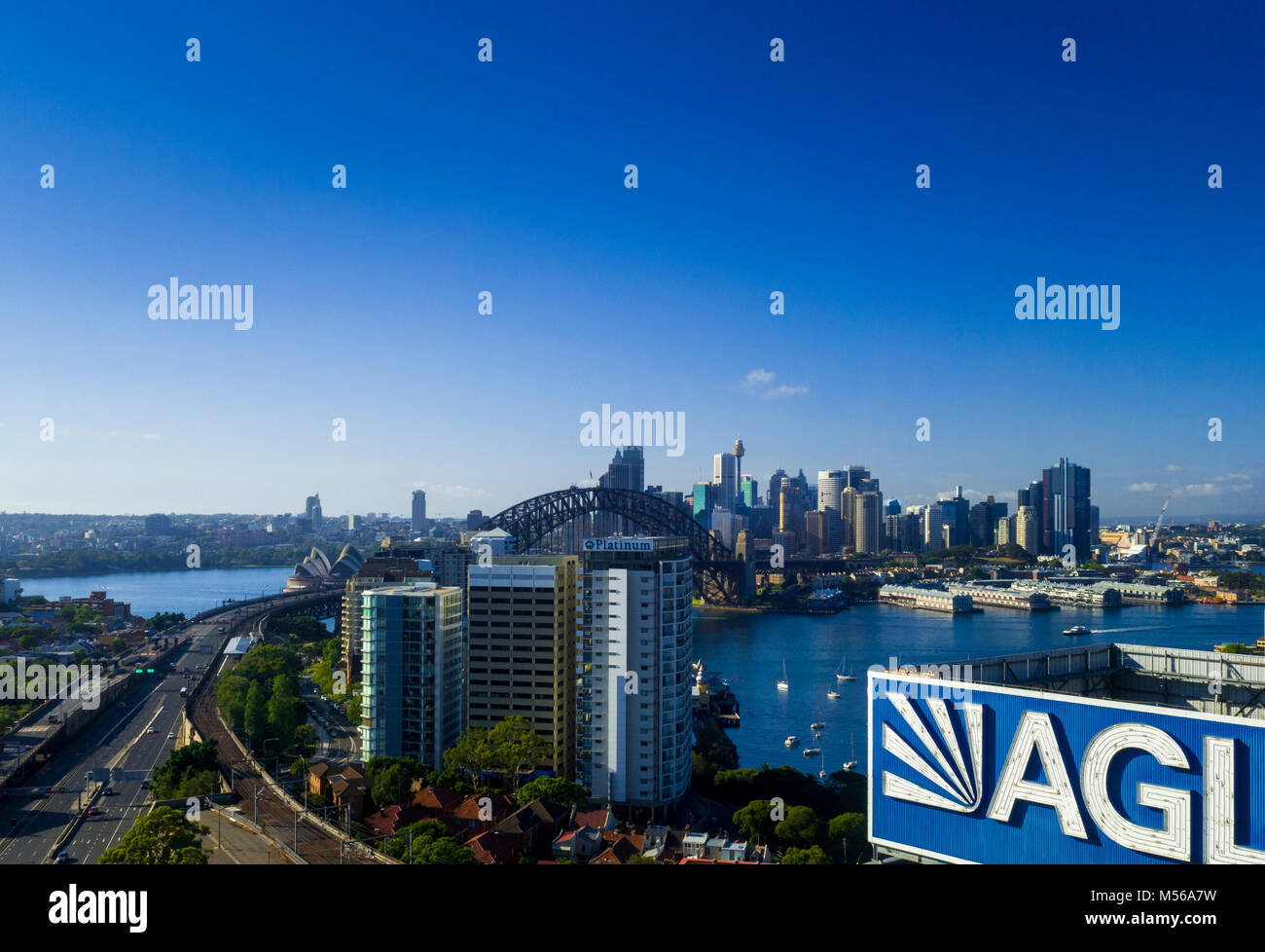 Sydney harbour including bridge hi-res stock photography and images - Alamy