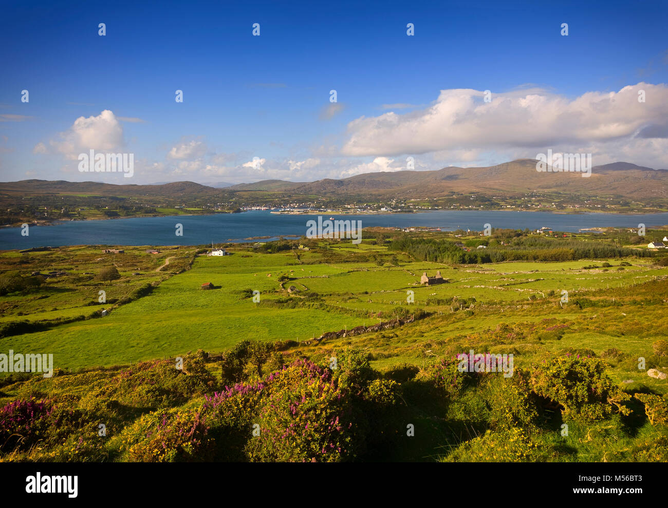 Castletownbere from the Beara Way on the Wild Atlantic Way, Bear Island ...