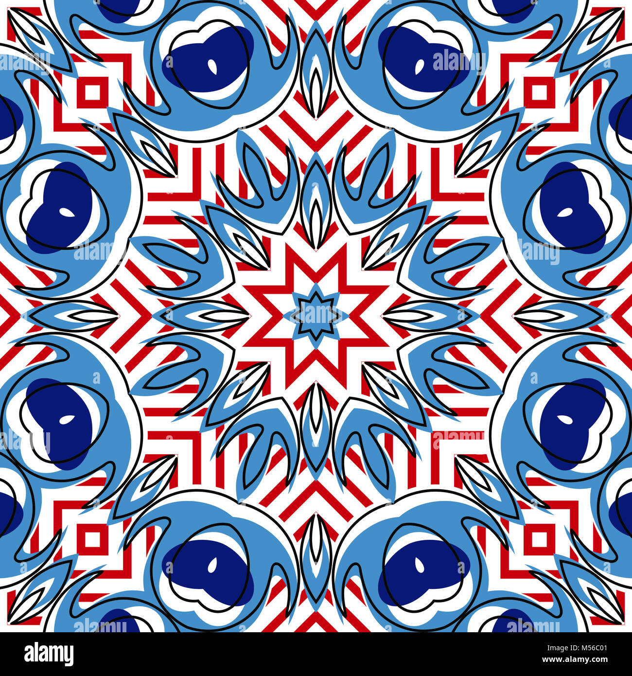 Retro star patterns and designs hi-res stock photography and images - Alamy