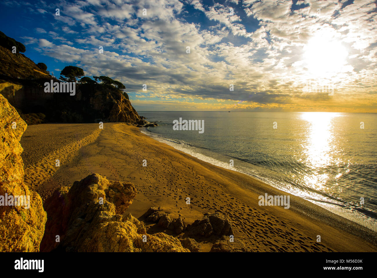 Calella beach barcelona spain hi-res stock photography and images - Alamy
