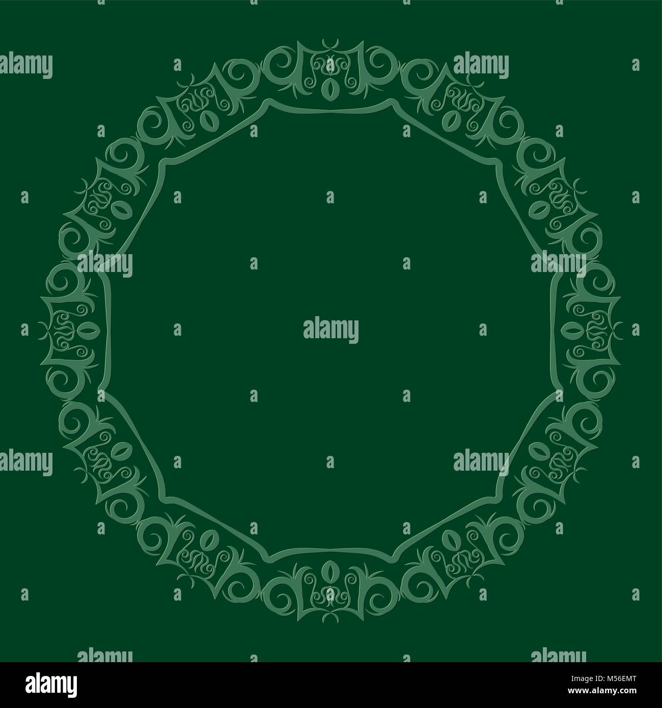 Circular embossed decoration hi-res stock photography and images - Alamy