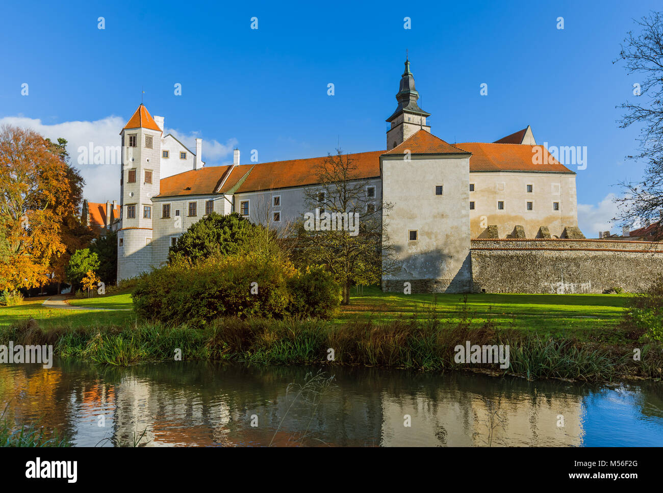 Telc castle in Czech Republic Stock Photo - Alamy