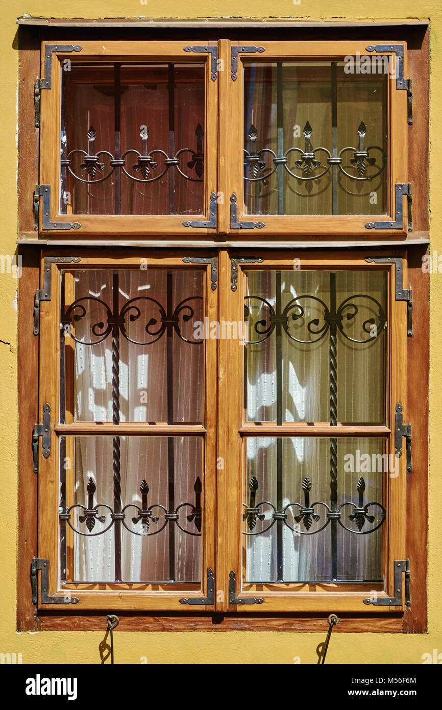 Window of Medieval House Stock Photo - Alamy