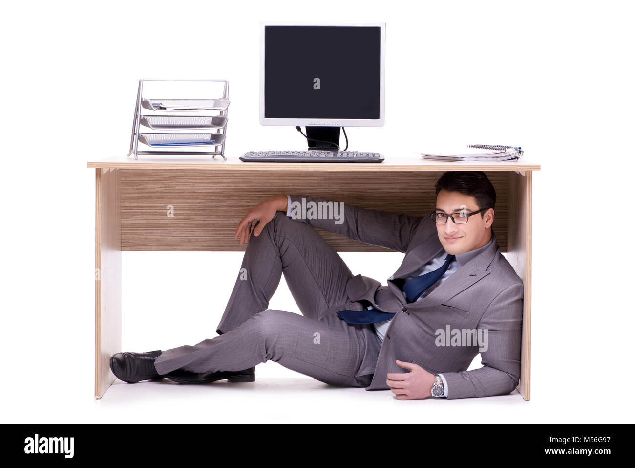 Person at desk ofice hi-res stock photography and images - Alamy