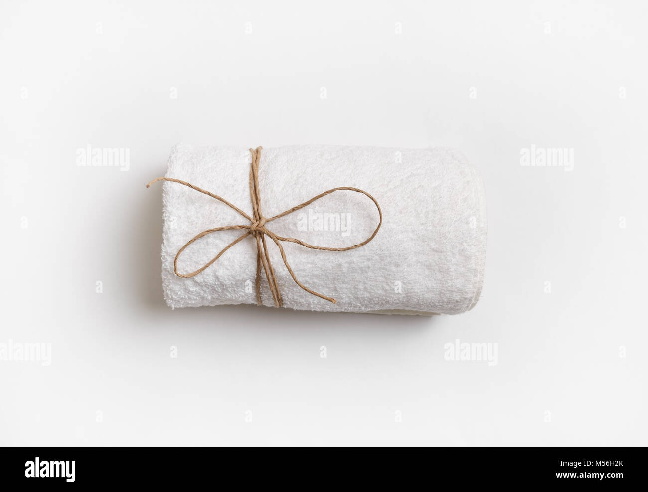 Towel with rope Stock Photo - Alamy