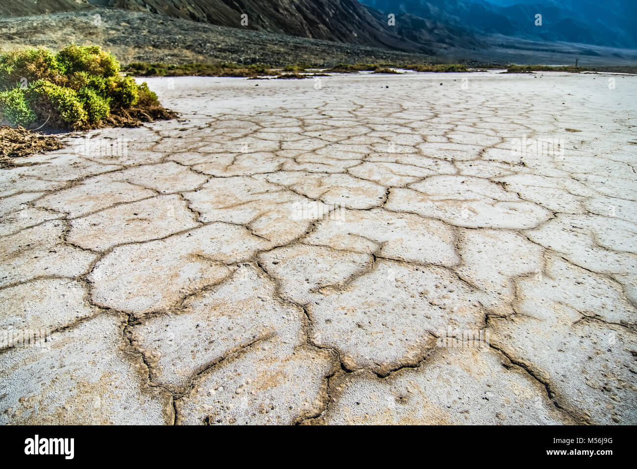 Badwater Basin Death Valley salt formations Stock Photo - Alamy