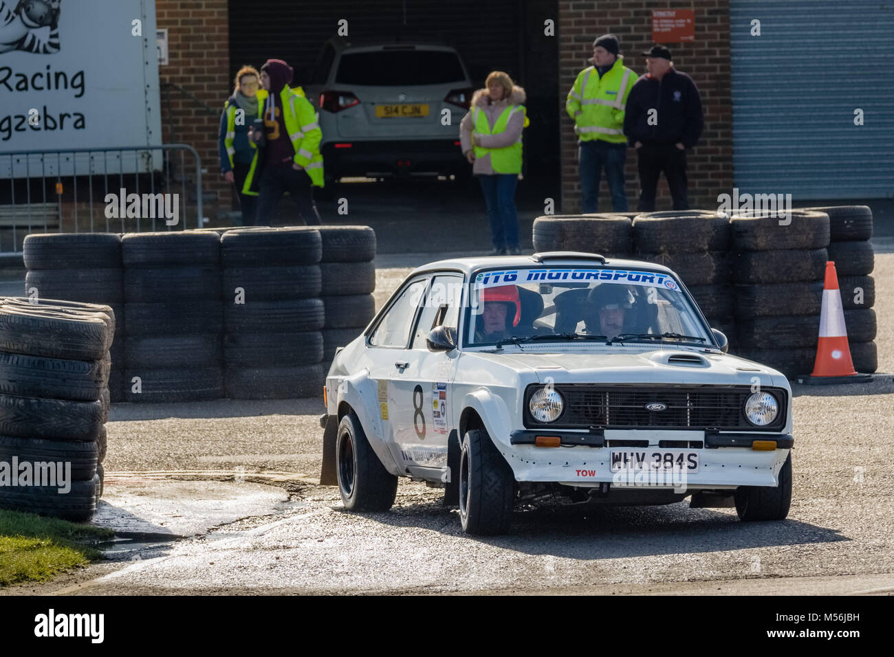 Snetterton Rally Stages, February 2018 Stock Photo - Alamy