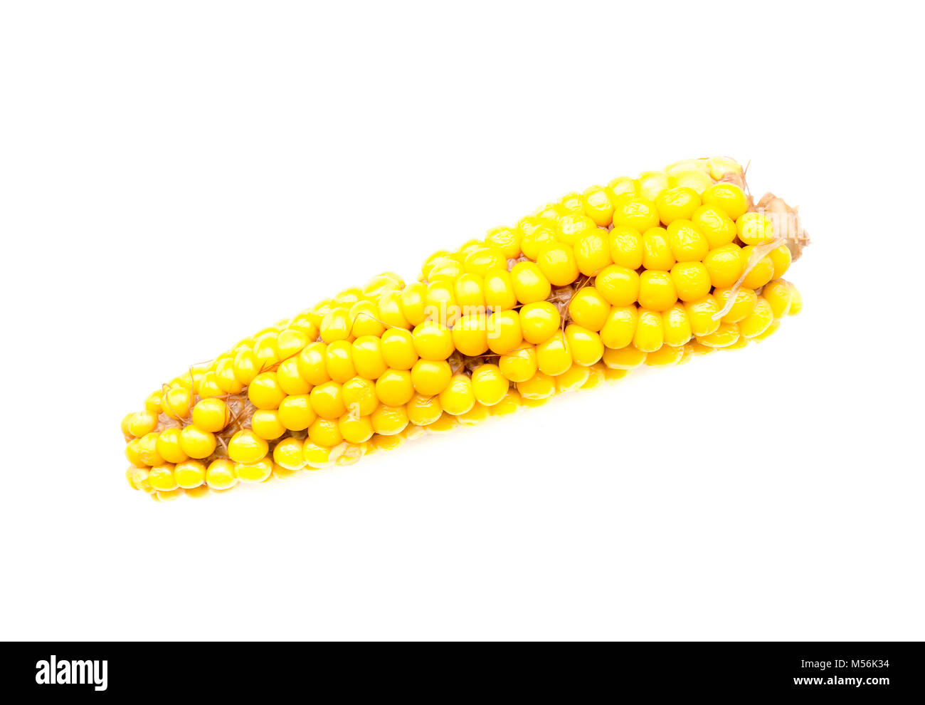 The yellow nature corn isolated Stock Photo - Alamy