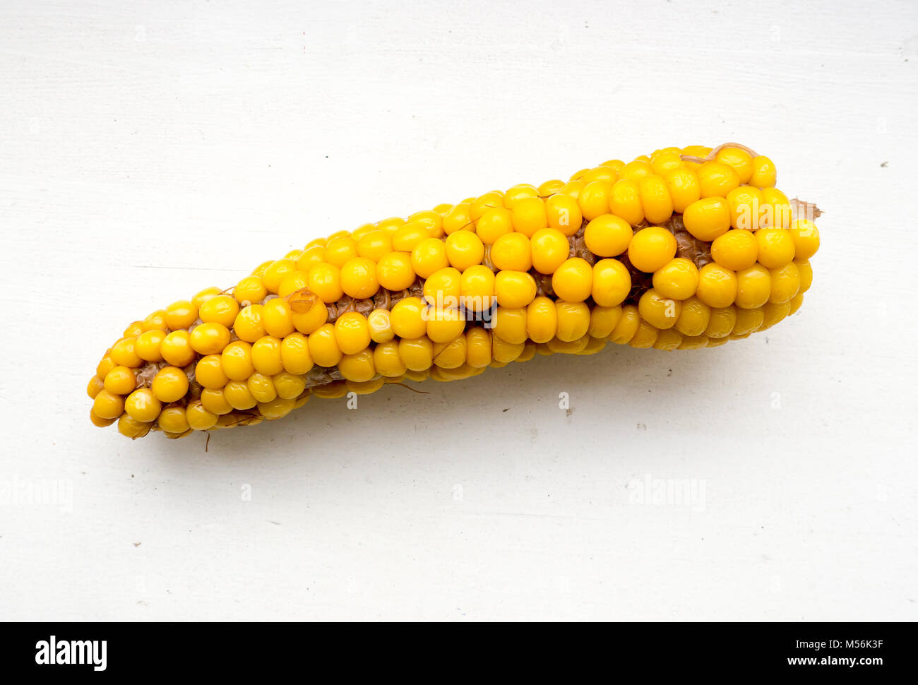 The yellow nature corn isolated Stock Photo - Alamy