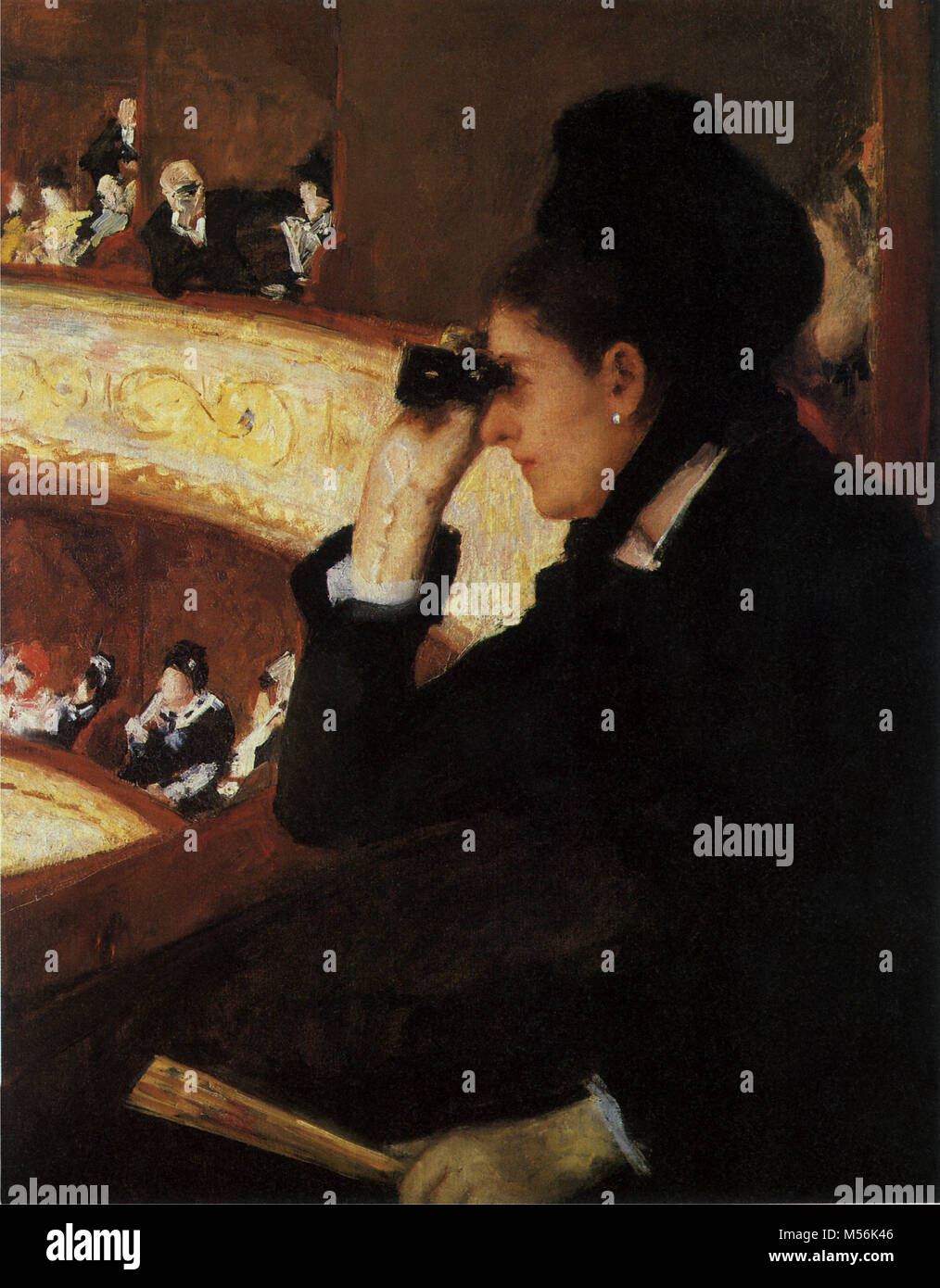 At the Opera Stock Photo - Alamy