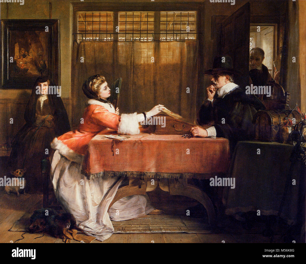 The Banker’s Private Room Stock Photo - Alamy