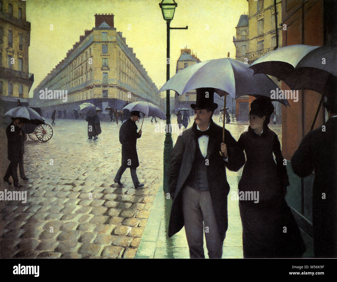 Gustave caillebotte rainy hi-res stock photography and images - Alamy