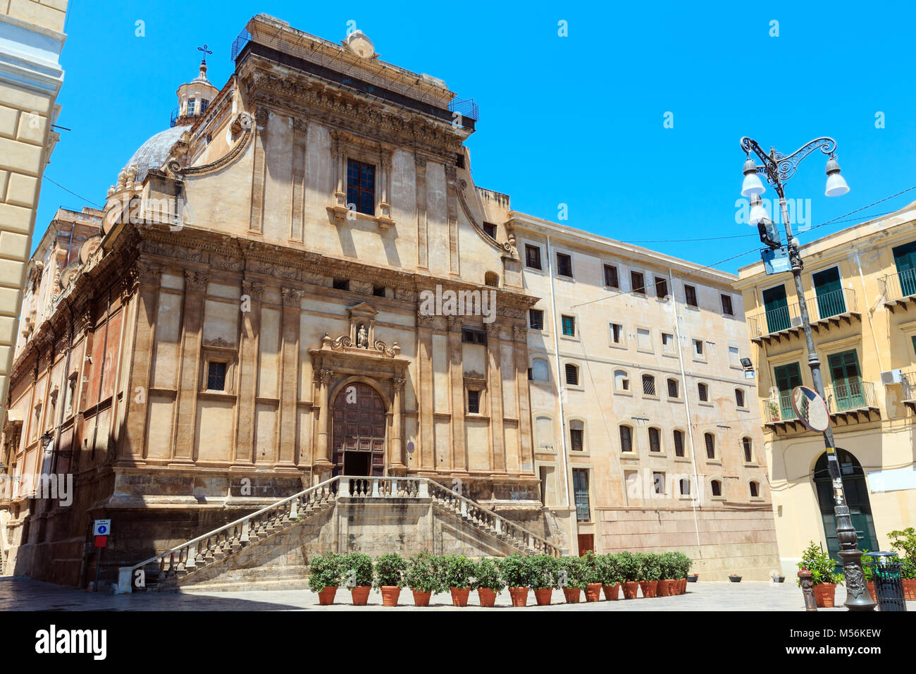 Palermo city view Sicily, Italy Stock Photo - Alamy