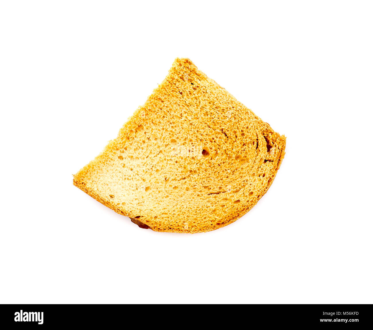 Stale bread isolated Stock Photo - Alamy
