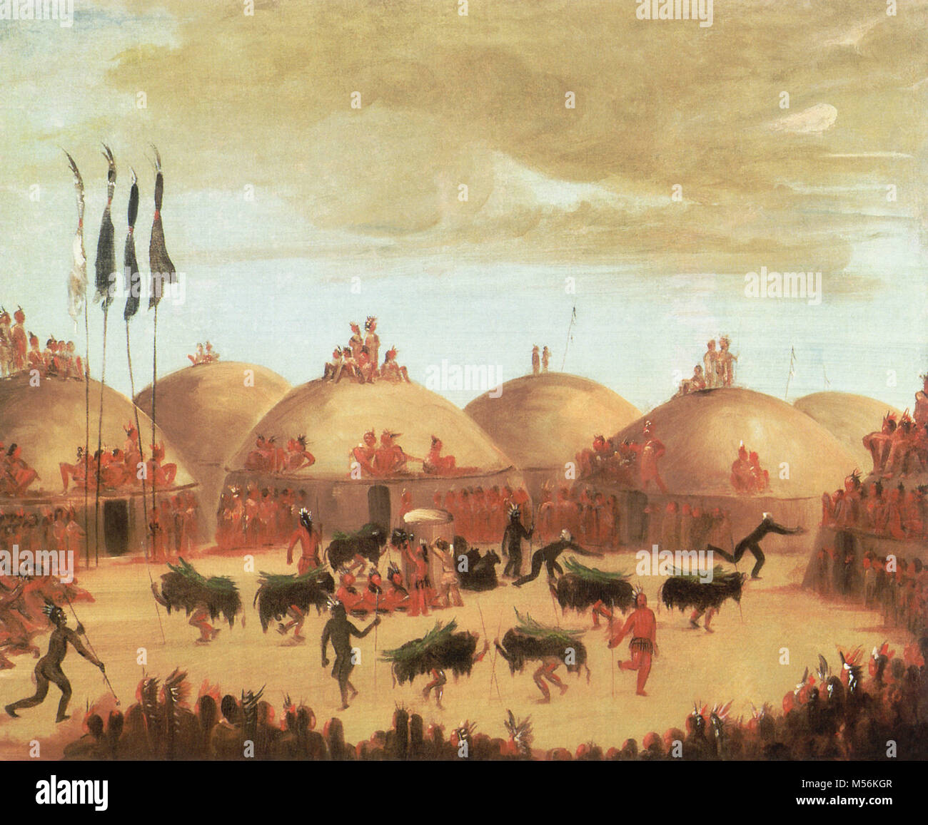 Mandan tribe hi-res stock photography and images - Alamy