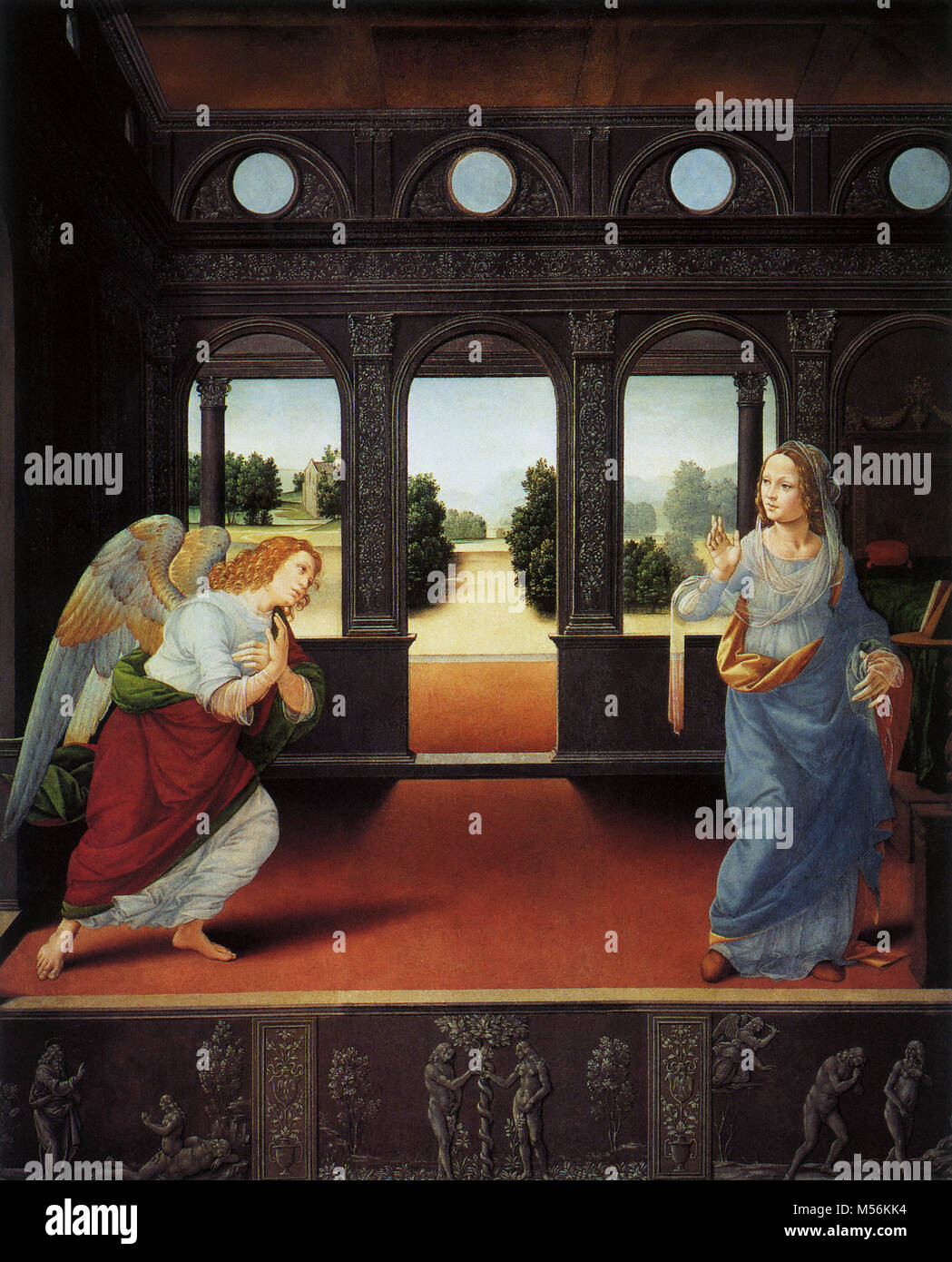 Angel Annunciation High Resolution Stock Photography and Images - Alamy