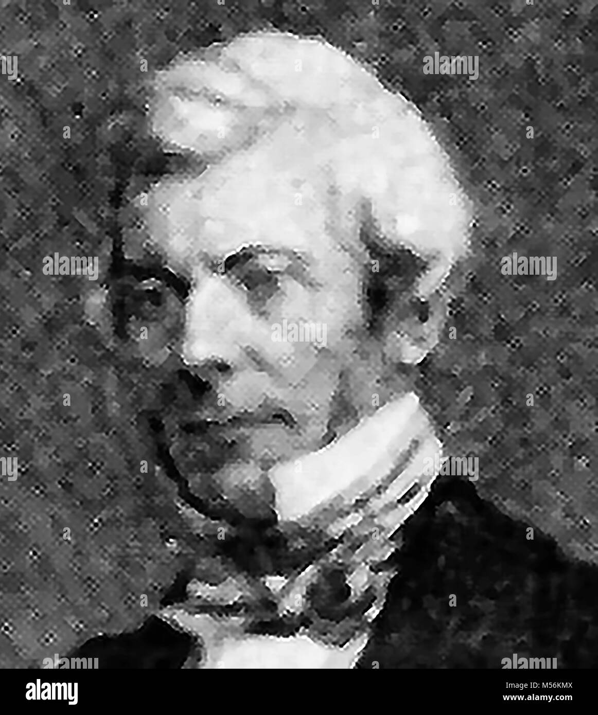 A 1921 printed portrait of William Chambers (1800-1883), of ...