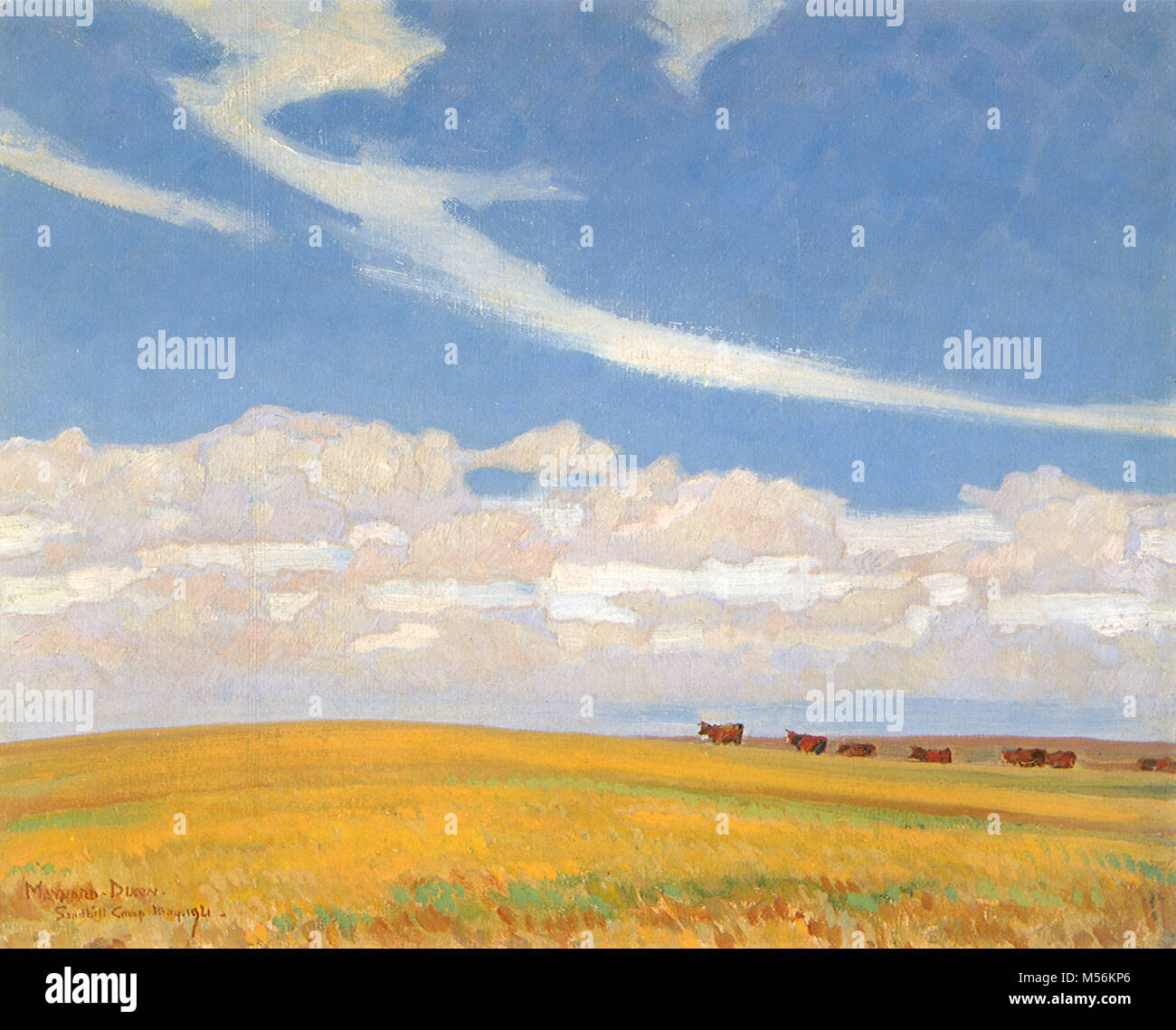 Prairie After Storm Stock Photo - Alamy
