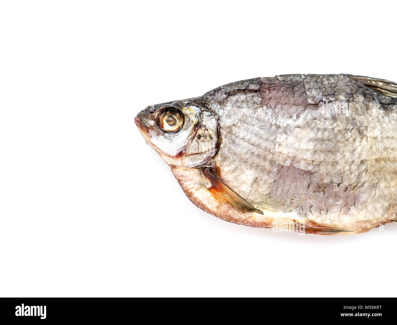 The Dried Fish Bream isolated Stock Photo - Alamy