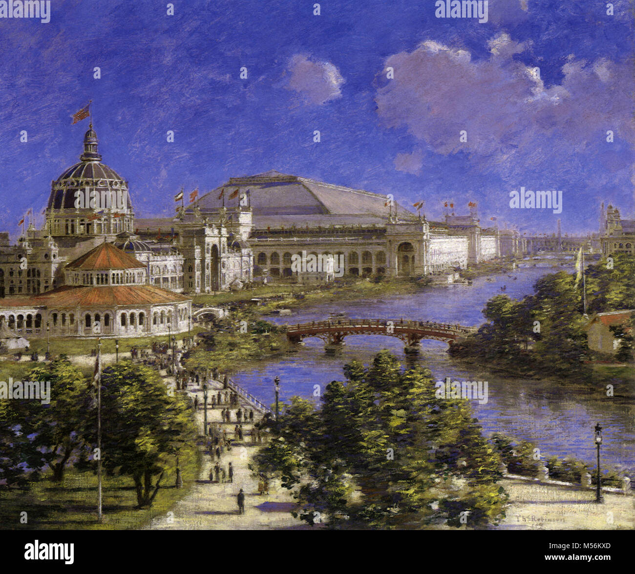 Chicago Columbian Exposition Stock Photo - Alamy
