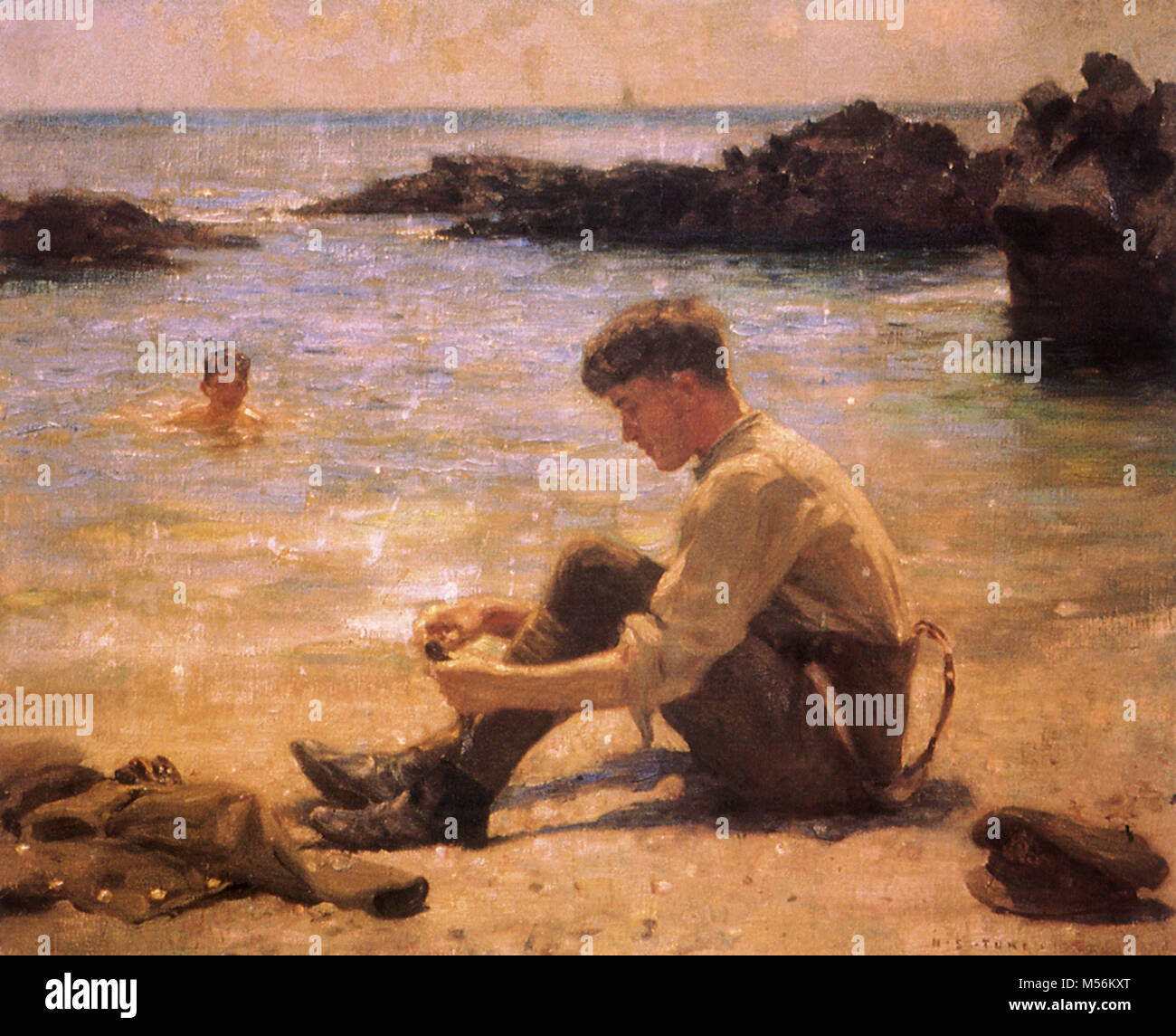 Henry scott tuke hi-res stock photography and images - Alamy
