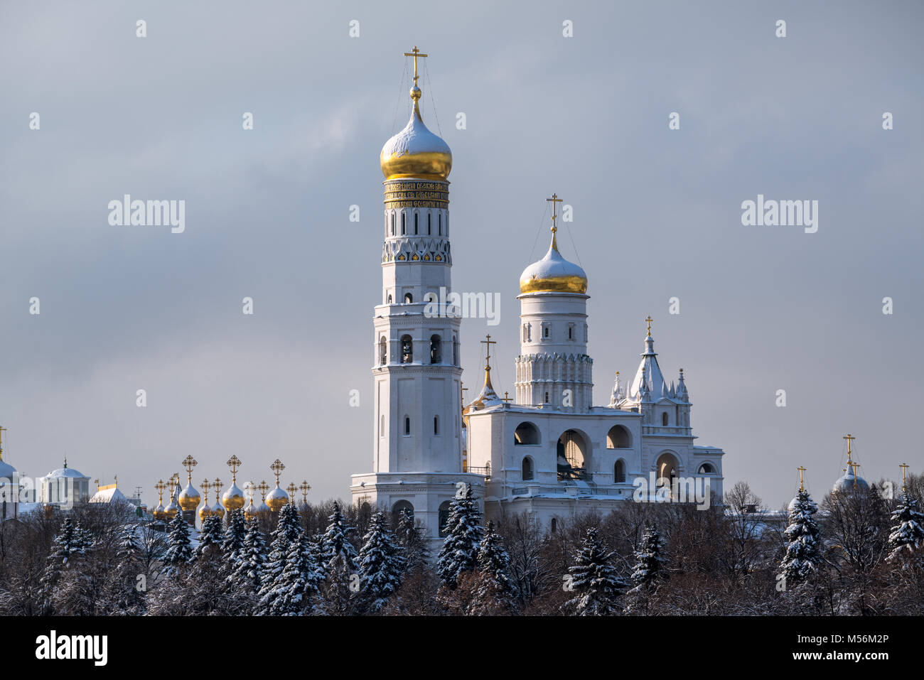 Ivan the Great Bell Tower in Kremlin, Moscow, Russia Stock Photo - Alamy