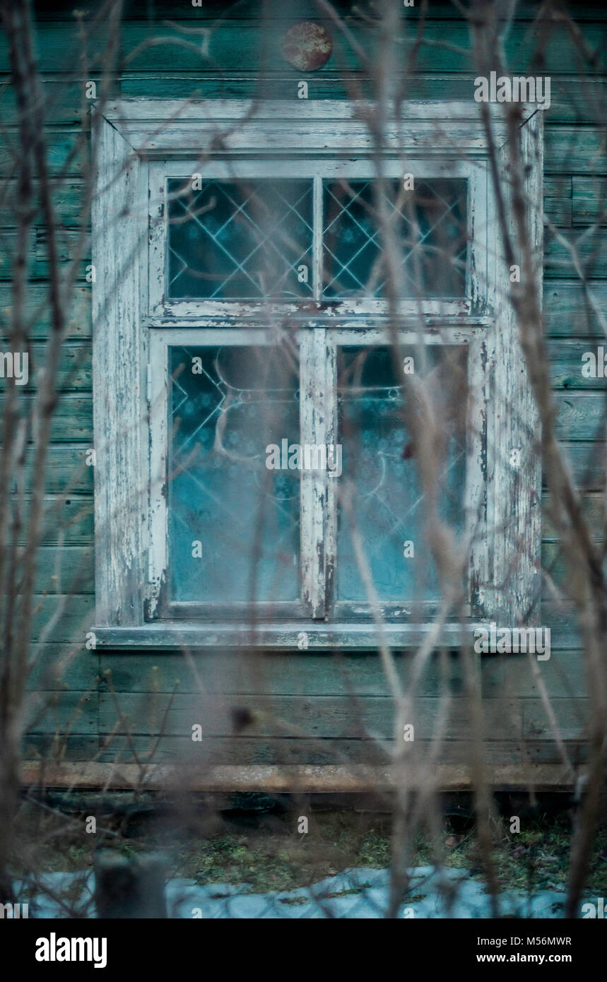 Brick through window hi-res stock photography and images - Alamy