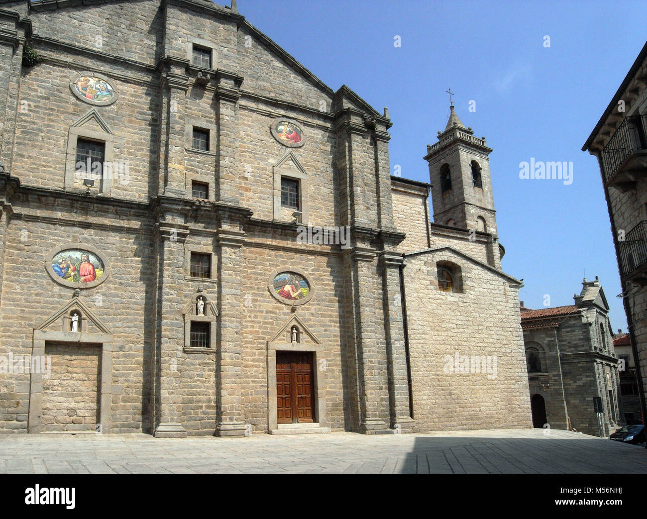 Tempio Pausania,Sardinia. St.Peter Cathedral Stock Photo - Alamy