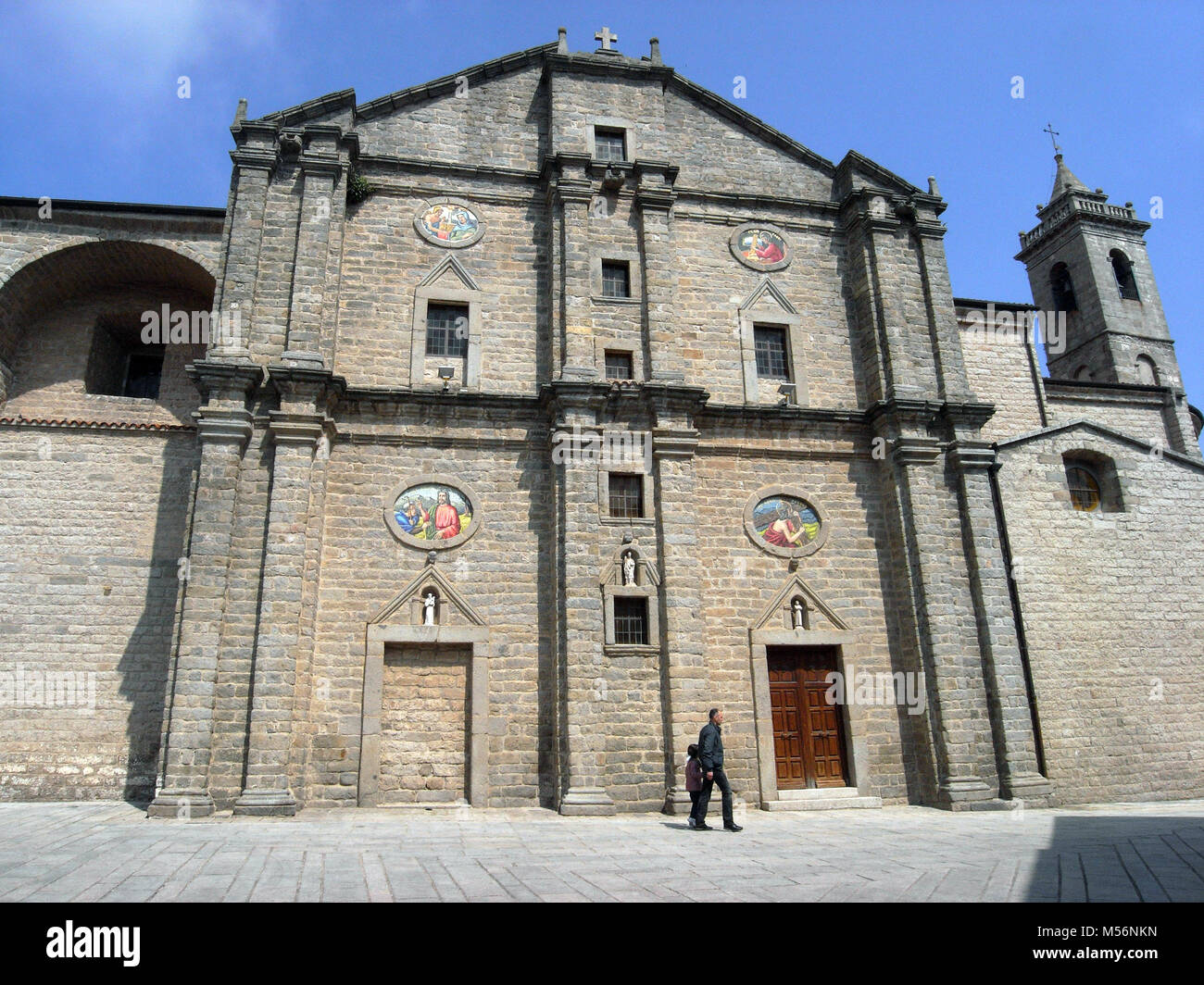 Tempio Pausania,Sardinia. St.Peter Cathedral Stock Photo - Alamy