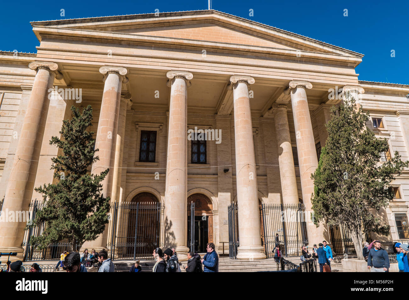 Court of Justice, Valletta, Malta, Europe. 02/12/2018 Stock Photo - Alamy
