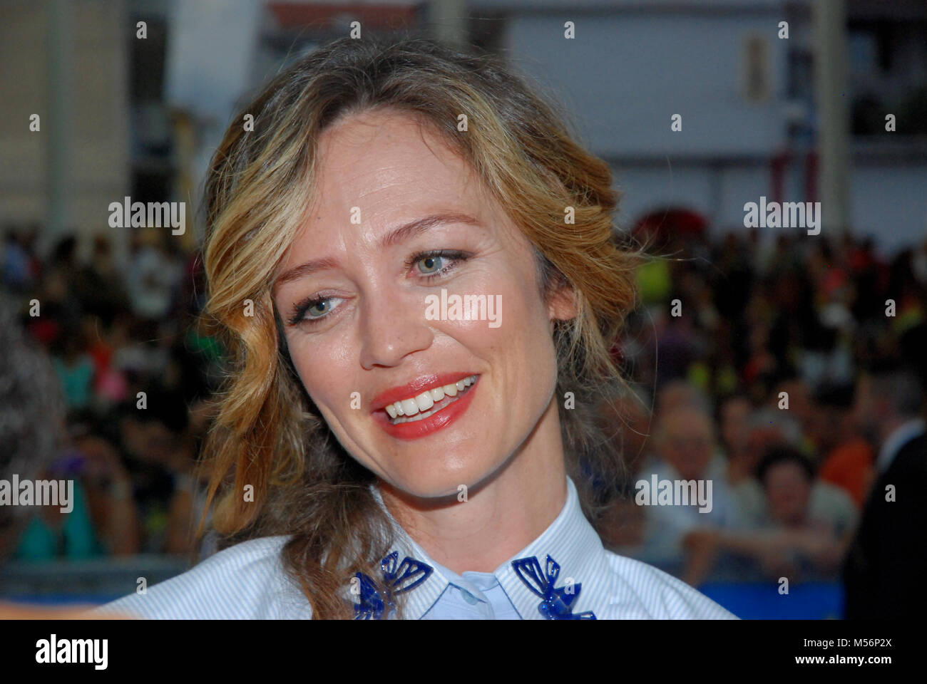 Giffoni Valle Piana, Sa, Italy - July 19, 2013 : Francesca Cavallin at ...