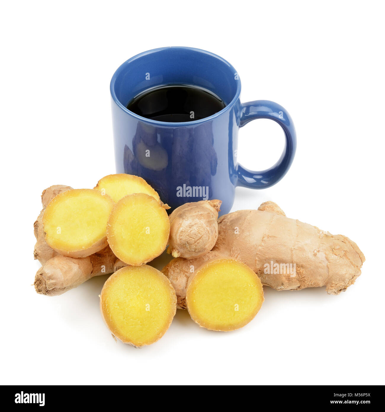 Ginger tea Cut Out Stock Images & Pictures - Alamy