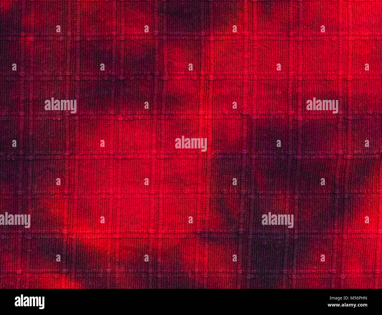 Background, textile - abstract batik pattern in red shades Stock Photo ...